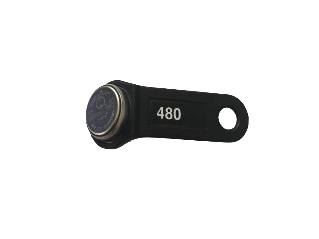 YSL90ALABxxx - Labeled DS1990 iButton® mounted in a Plastic FOB aliase ...